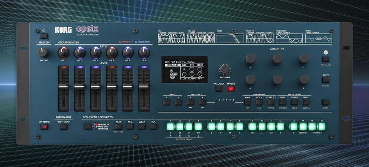 Korg Opsix MKII Altered FM Synthesizer Rackmountable Desktop Module ...