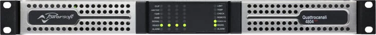 Powersoft Quattrocanali 4804 DSP 4,800-watt 4-channel Power Amplifier | Sweetwater