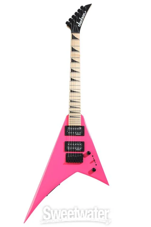 Jackson JS Series Rhoads Minion JS1X Electric Guitar - Neon Pink ...
