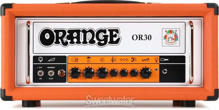 Orange OR30 30-watt 1-channel Tube Amplifier Head - Orange | Sweetwater