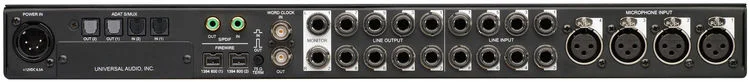 Universal Audio Apollo FireWire 18x24 Audio Interface with UAD DSP ...