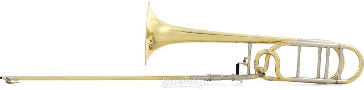 Eastman ETB420 Intermediate Trombone - F Attachment - Clear Lacquer ...