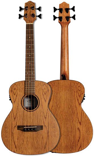 Lanikai Oa Ebu Oak Ukulele With Electronics Bass Sweetwater