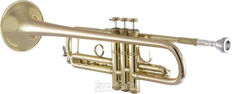 Bach 17043GYR Professional Bb Trumpet - Reverse Leadpipe - 43 Bell ...