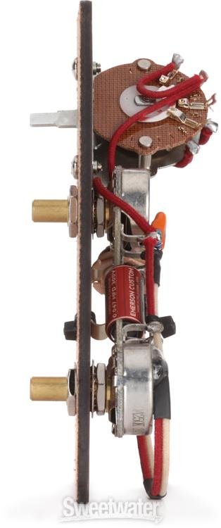 Emerson Custom 3-way Prewired Kit for Fender Telecaster - 250K Pots ...