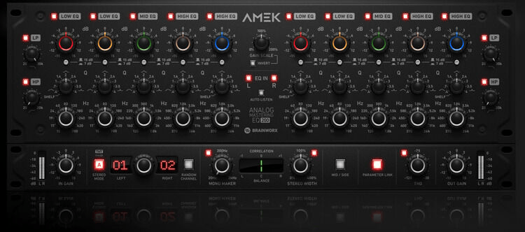 Brainworx AMEK EQ 200 Plug-in | Sweetwater