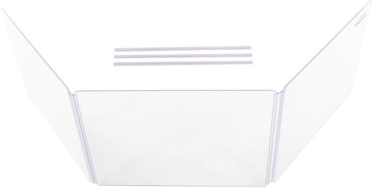 ClearSonic CSP AX2418x3 Acrylic Height Extender - 3-panel | Sweetwater