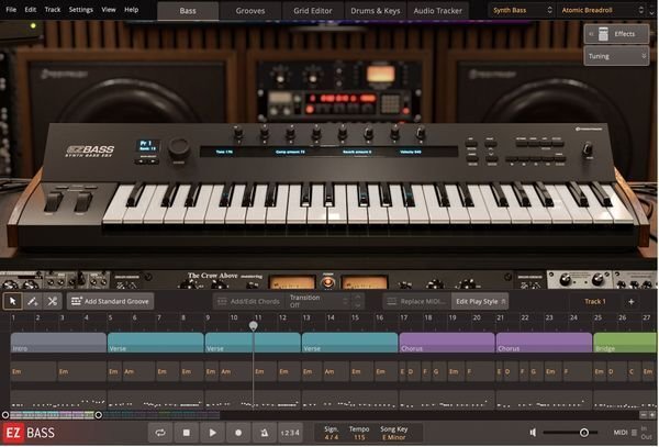 Toontrack Synth Bass EBX Sound Expansion for EZbass | Sweetwater