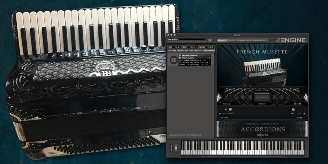 Best Service Accordions 2 Single French Musette Plug-in | Sweetwater