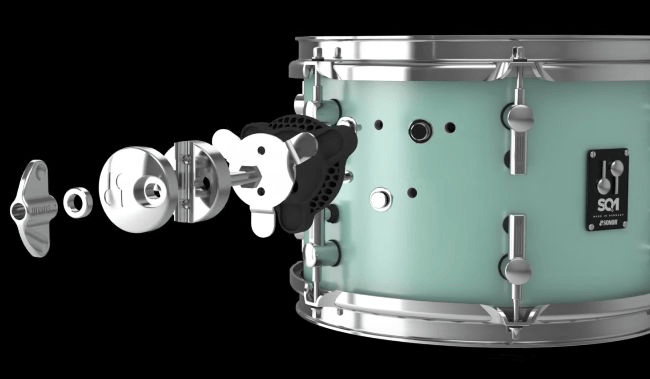 Sonor SQ1 22-inch 3-piece Shell Pack - GT Black | Sweetwater