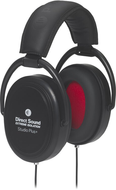 Direct Sound Studio Plus+ Isolating Headphones - Jet Black | Sweetwater