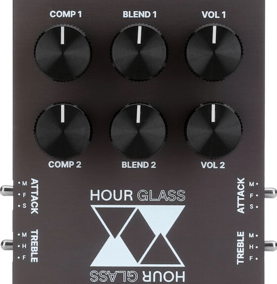 Jackson Audio Hourglass Dual Compressor Pedal | Sweetwater
