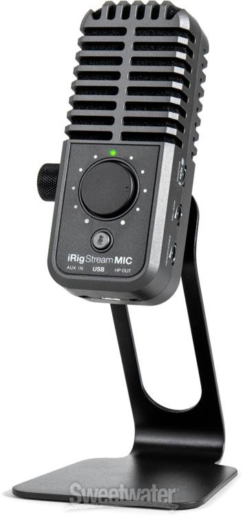 IK Multimedia iRig Stream Mic USB Microphone | Sweetwater