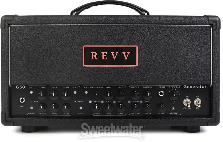 Revv Generator G50 50-/10-watt Tube Amplifier Head | Sweetwater