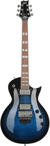 ESP LTD Alex Skolnick Signature AS-1FR - Black Aqua Sunburst | Sweetwater