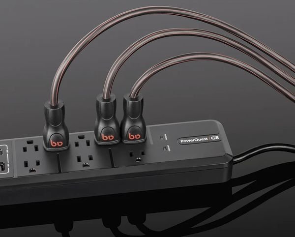AudioQuest PowerQuest G8 8-outlet Surge Protector | Sweetwater