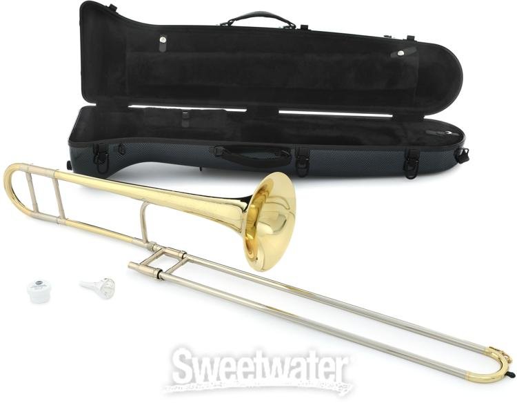King 2BL Jiggs Whigham Legend Professional Trombone - Clear Lacquer | Sweetwater