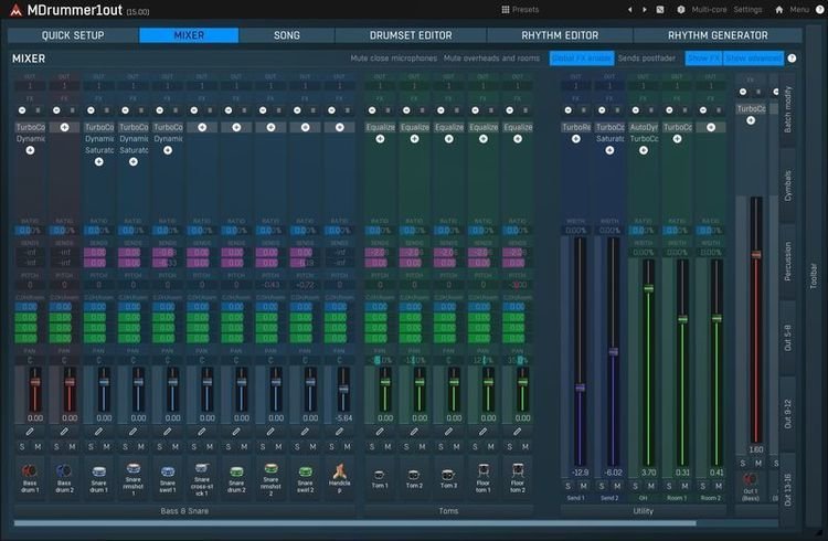 MeldaProduction MDrummer Drum Machine and Virtual Drummer Plug-in ...