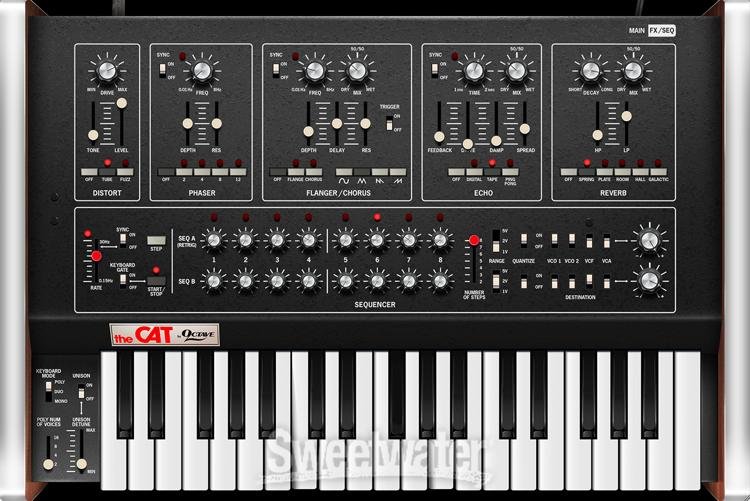 Cherry Audio Octave Cat Virtual Analog Synthesizer | Sweetwater