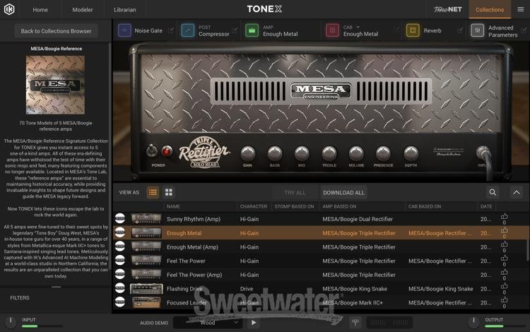IK Multimedia TONEX Mesa/Boogie Reference Signature Collection | Sweetwater