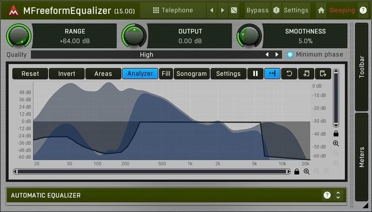 MeldaProduction MFreeformEqualizer Equalizer Plug-in | Sweetwater