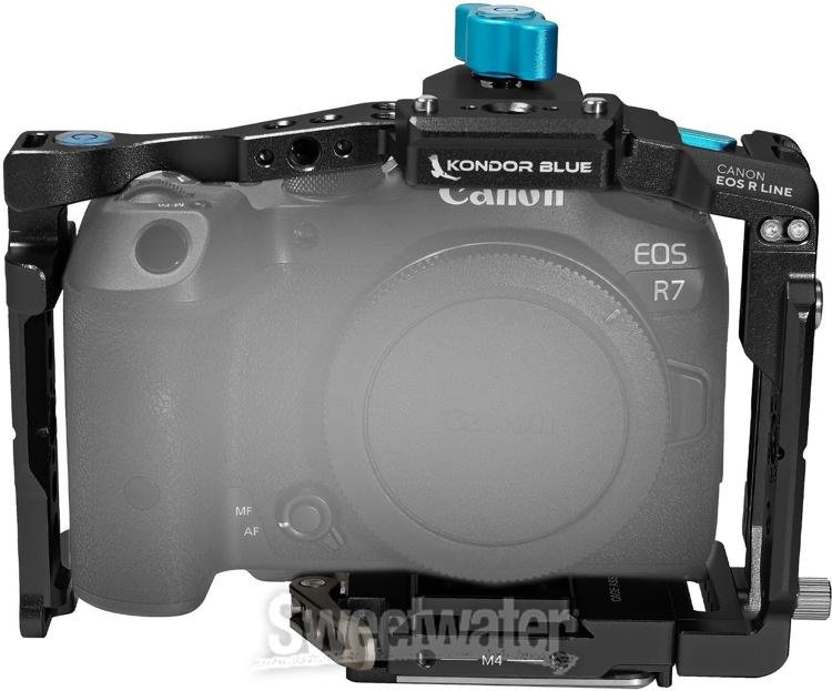 Kondor Blue Canon R7 Arca Base Rig MKII Base Rig - Raven Black | Sweetwater
