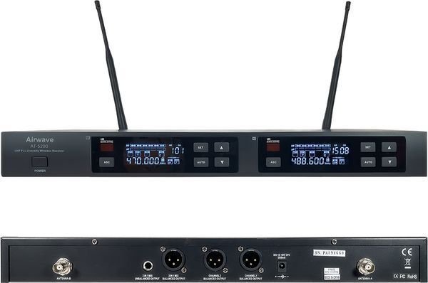 Airwave Technologies AT-U51 Wireless Handheld Microphone Transmitter ...