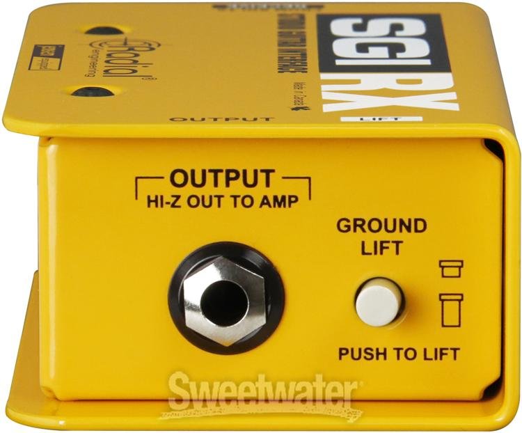 Radial SGI-RX Receiver for SGI Instrument Line Driver System | Sweetwater