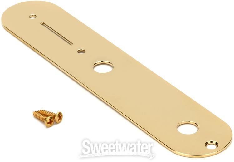 Fender Telecaster Control Plate - Gold | Sweetwater