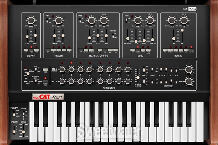 Cherry Audio Octave Cat Virtual Analog Synthesizer | Sweetwater