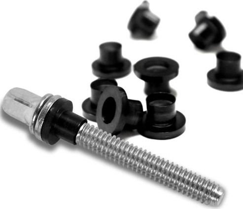 Hendrix Drums Sleeved Tension Rod Washers - Black - 20-pack | Sweetwater