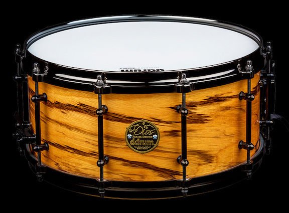 ddrum Dios Maple Snare - 6.5 x 14-inch - Natural Zebrawood | Sweetwater