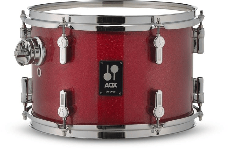 Sonor AQX Jungle 4-piece Shell Pack - Red Moon Sparkle | Sweetwater