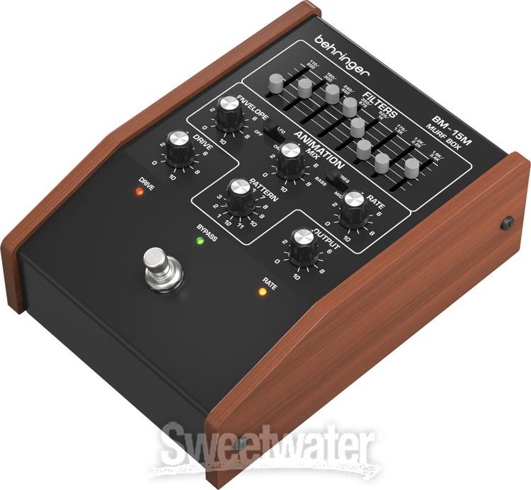 Behringer BM-15M Murf Box Multiple Resonance Filter Array Pedal ...