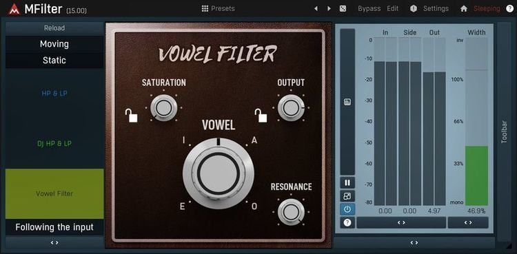 MeldaProduction MFilter Filter Plug-in | Sweetwater