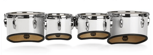 Mapex Qualifier Marching Tenor Drum Quad - 8/10/12/13-inch - Gloss ...