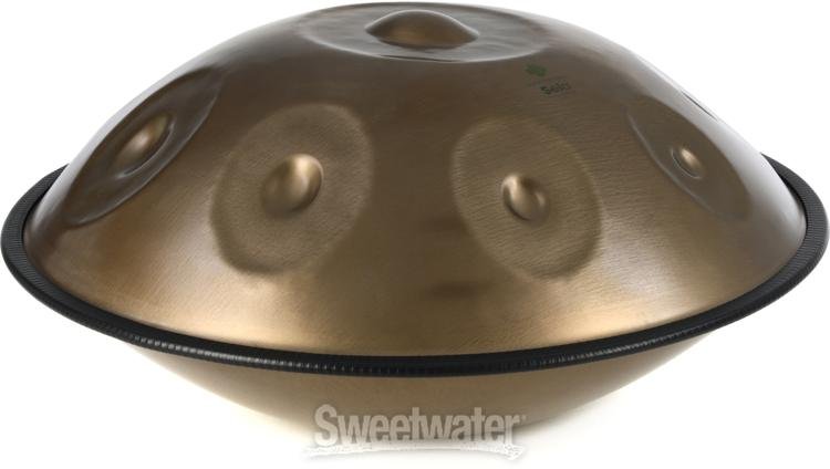 Sela Unity 9-note Handpan - D Amara, Stainless Steel | Sweetwater