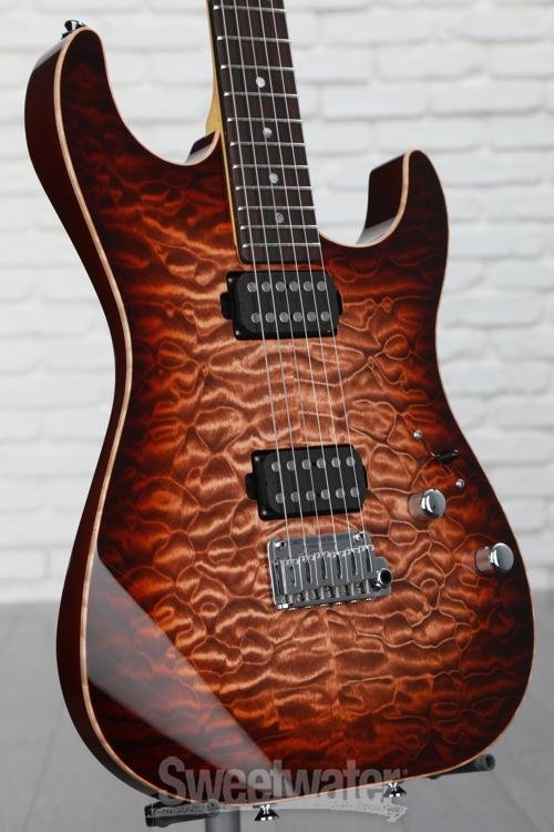 Schecter USA Sunset Custom II Sweetwater Exclusive - Copper