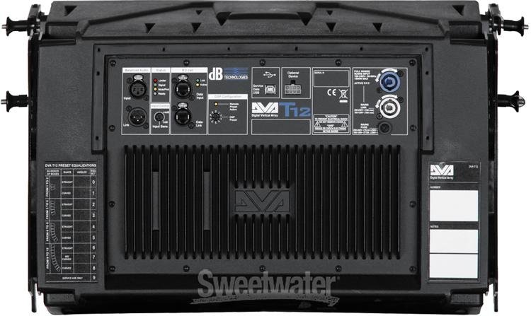 dBTechnologies DVA T12 1,410-watt 12-inch Active Line Array | Sweetwater