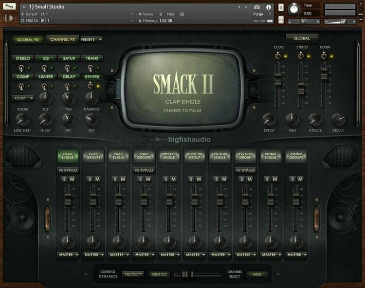 Big Fish Audio Smack 1+2: Claps, Snaps & Stomps Software Instrument ...