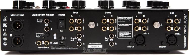 Union Audio orbit.4 LE FX 4-channel Analog Rotary Mixer | Sweetwater