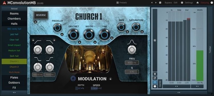 MeldaProduction MConvolutionMB Convolution Reverb Plug-in | Sweetwater