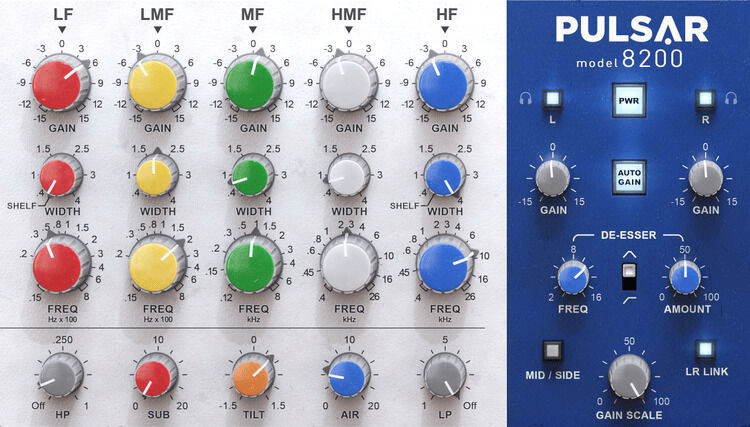 Pulsar Audio 8200 EQ Plug-in | Sweetwater