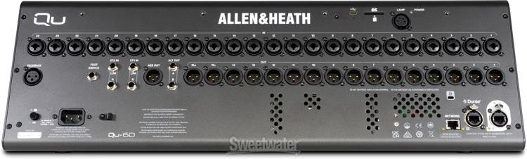 Allen & Heath Qu-6D 38-channel Digital Mixer with Dante | Sweetwater