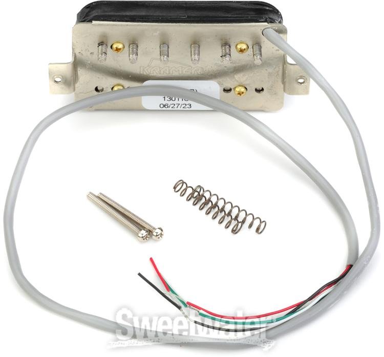 Kramer Eruption Humbucking Neck Pickup - Double Black | Sweetwater