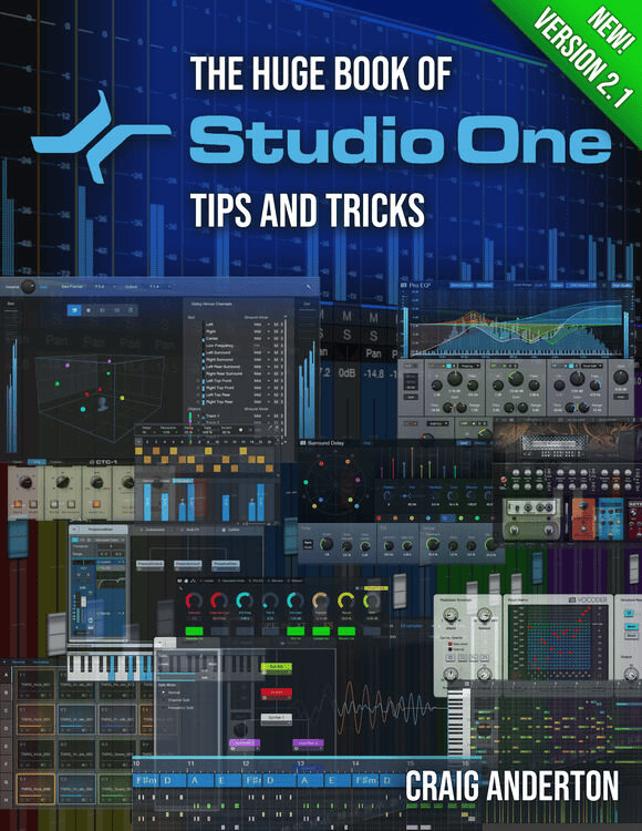 Sweetwater Publishing The Huge Book of Studio One Tips & Tricks Version ...