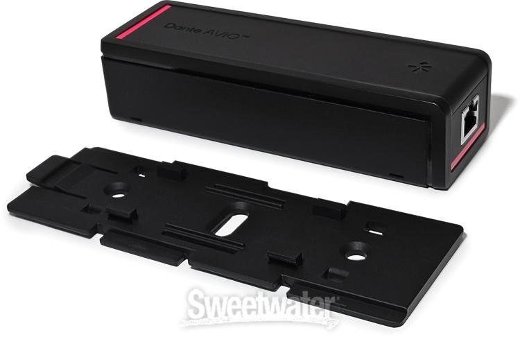 Audinate Dante AVIO 2-channel Install Output Adapter | Sweetwater