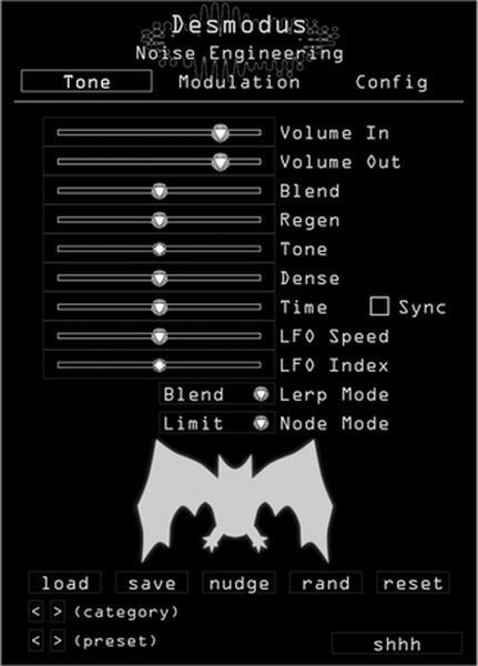 Noise Engineering Desmodus Tail-generator Reverb Plug-in | Sweetwater