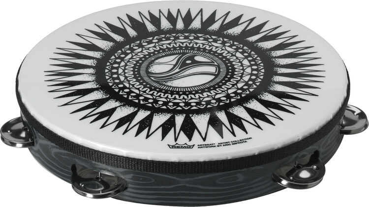 Remo ARTBEAT Artist Collection Tambourine - Aric Improta, New Sun ...