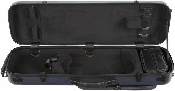 Howard Core CC450 Oblong Scratch-resistant Violin Case - Blue, 4/4 Size ...